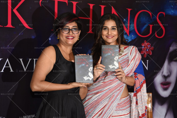 VIDYA BALAN LAUNCHES SUKANYA VENKATRAGHAVAN’S DEBUT NOVEL DARK THINGS ...