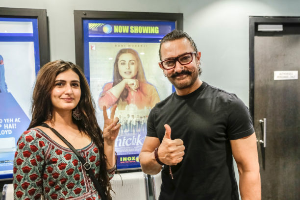 Aamir Gives Hichki Thumbs Up After Watching the film in Jodhpur ...