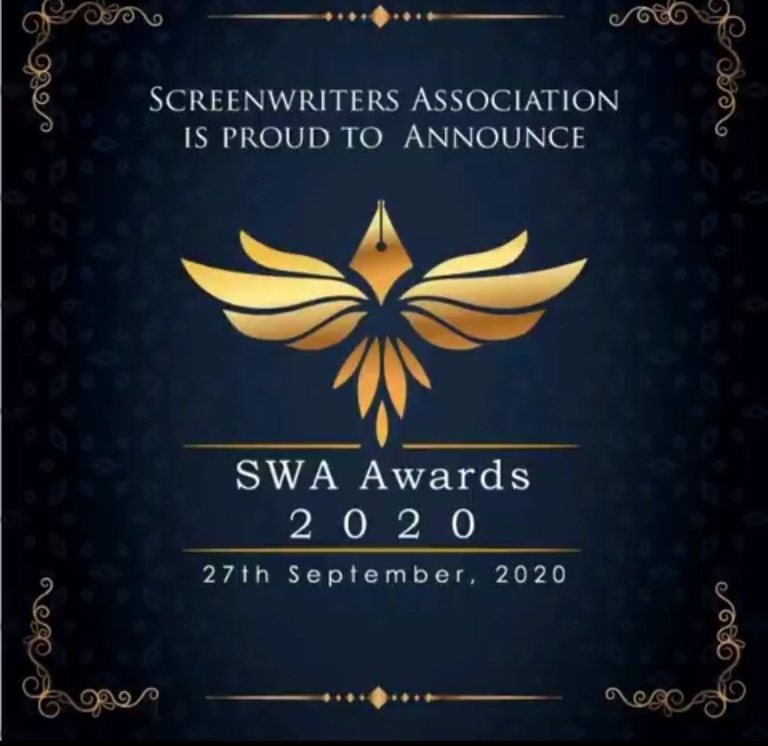 The Screenwriters Association announces it’s first ever Award and the ...