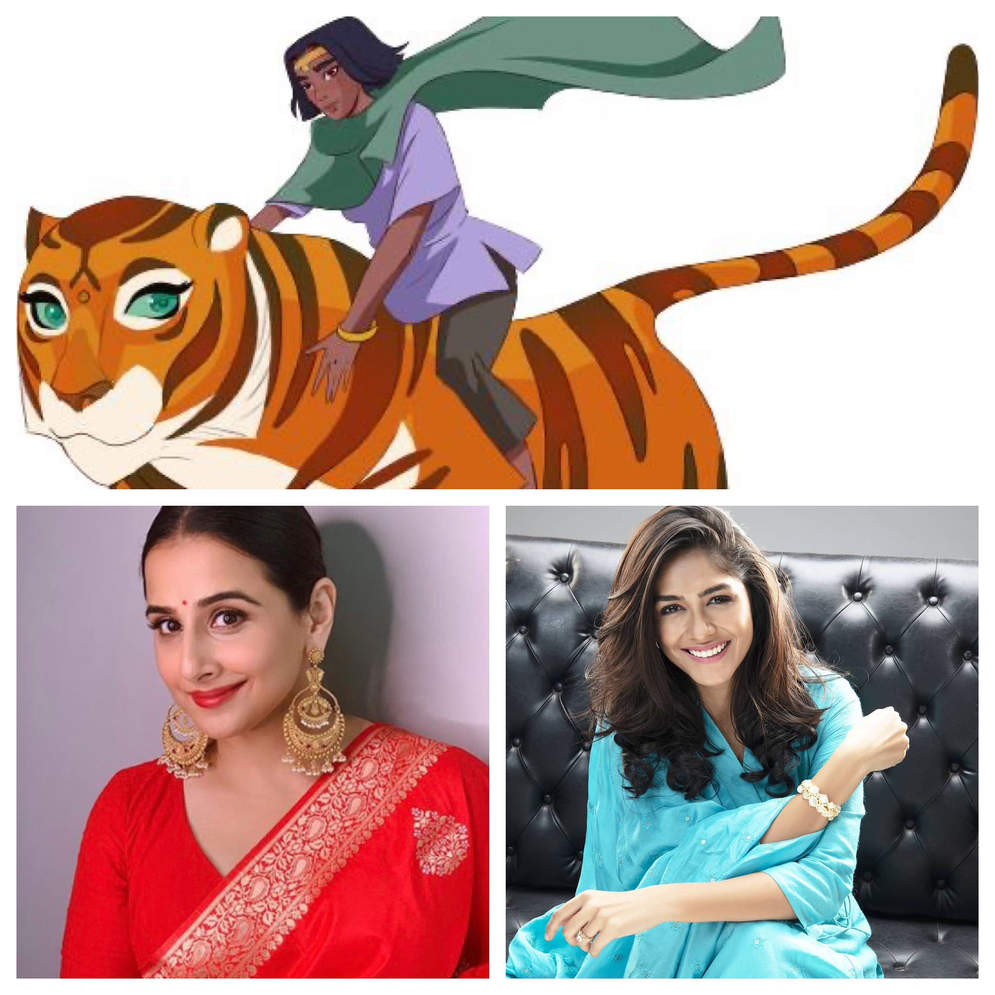 Vidya Balan and Mrunal Thakur voice characters for India’s Comic Book ...