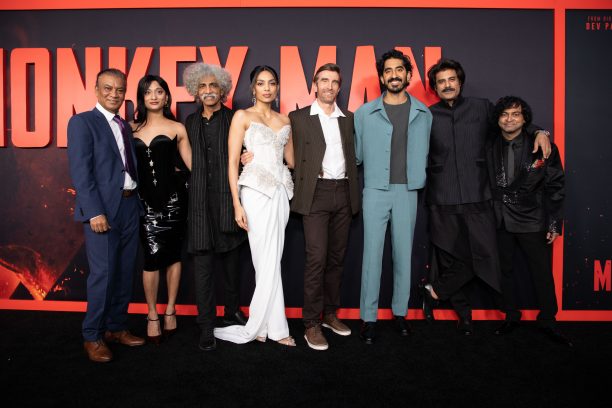 In Pictures: Dev Patel and the cast attend the premiere of Monkey Man ...