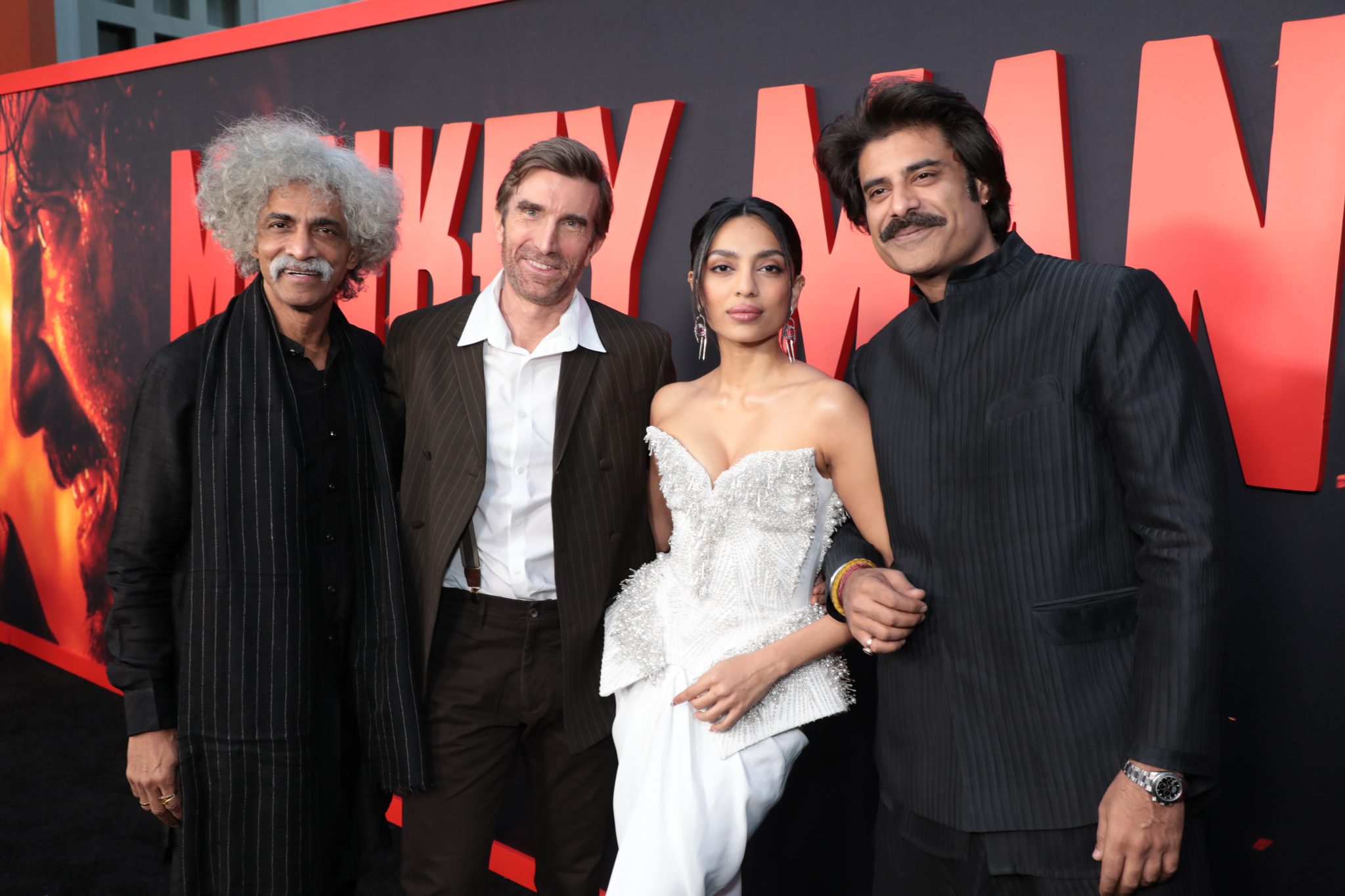 In Pictures: Dev Patel and the cast attend the premiere of Monkey Man ...