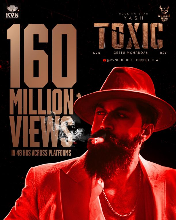 Rocking Star Yash’s ‘Toxic: A Fairytale For Grown-ups’ Birthday Peek ...