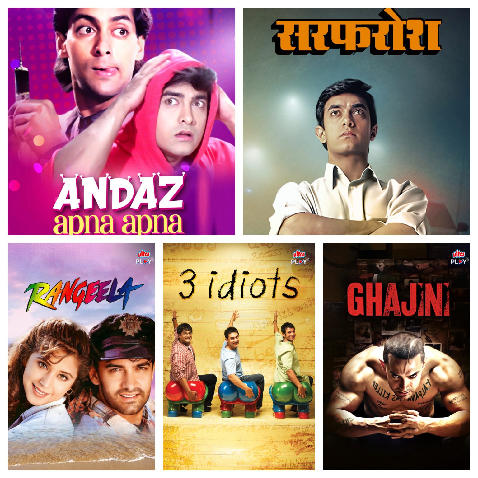 Celebrate Aamir Khan’s Iconic Films From ‘Andaz Apna Apna’ to ‘3 Idiots ...