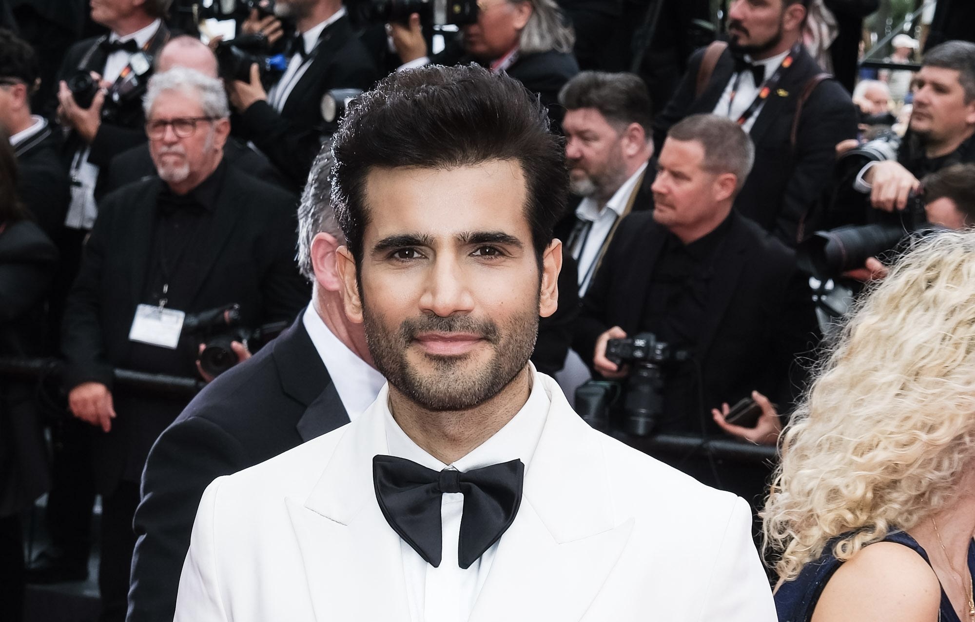 Karan Tacker walks the Cannes 2025 red carpet in a regal Manish ...