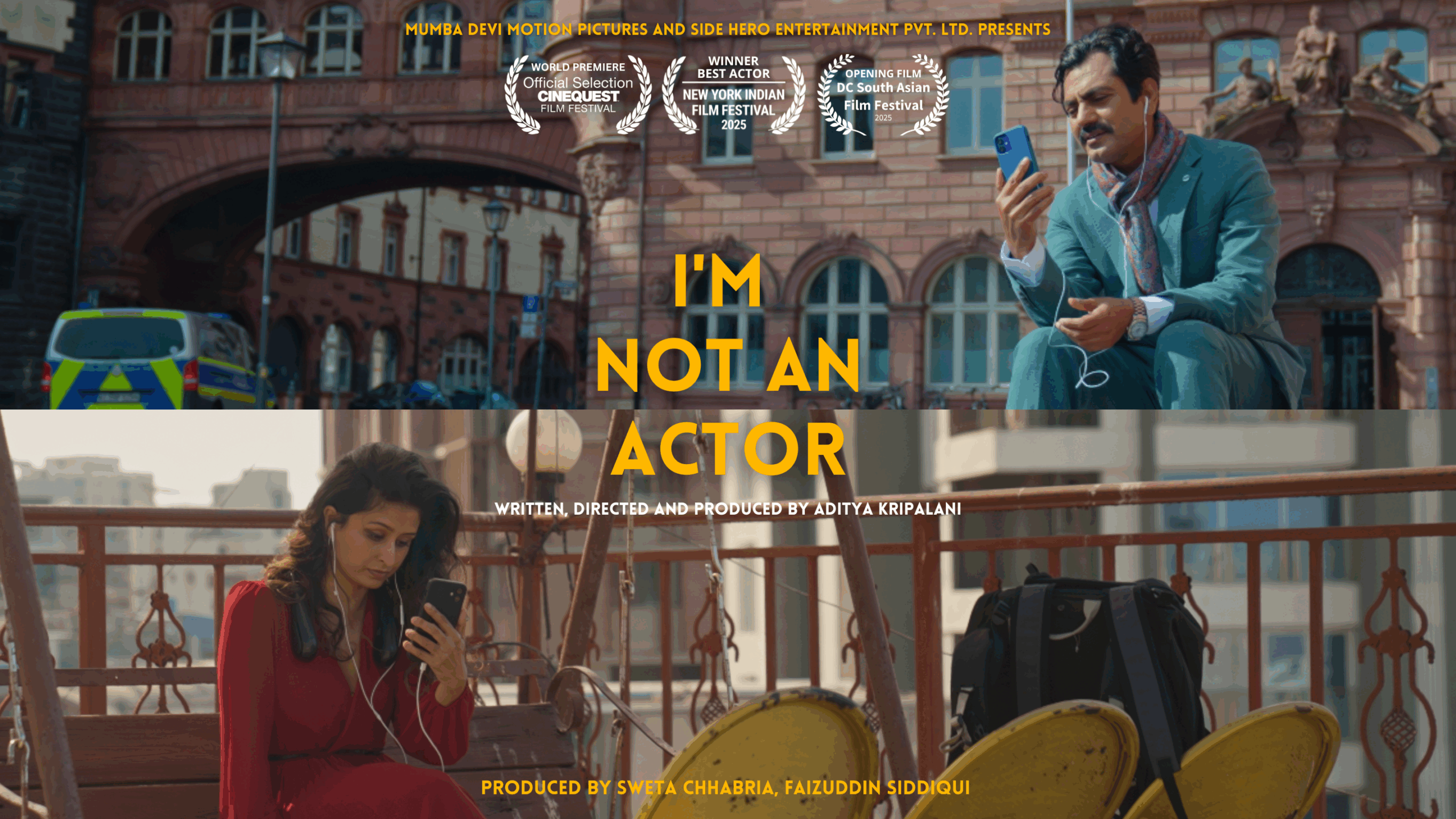 Nawazuddin Siddiqui, Chitrangada Satarupa, and Director Aditya ...