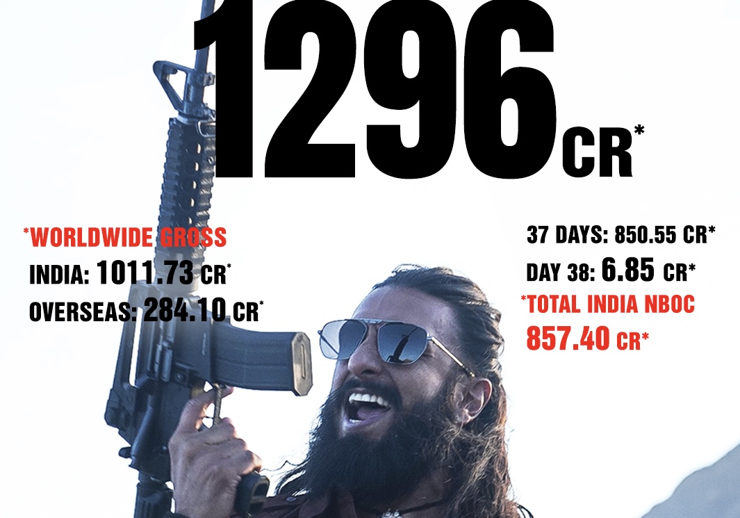 Dhurandhar continues to light box-office fires up the world over ...