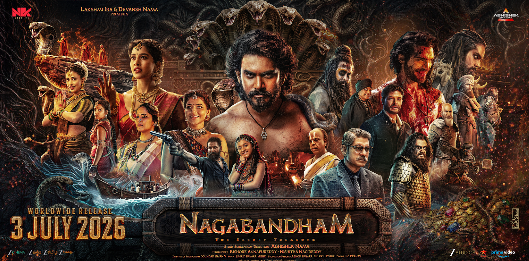 The epic world rooted in mythology of Nagabandham is unveiled ...